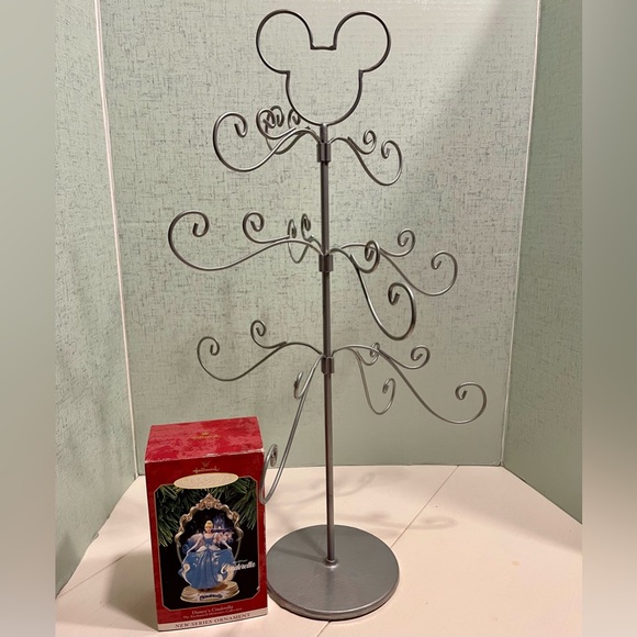 Disney | Holiday | Disney Parks Mickey Mouse Ornament Display Tree ...